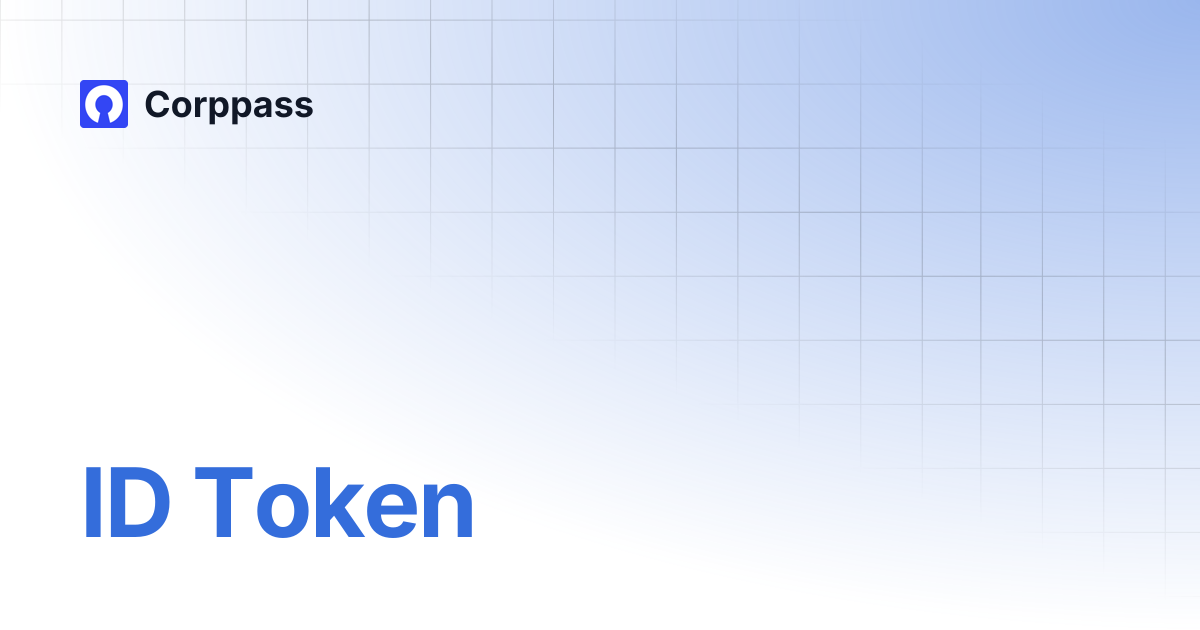 ID Token | Corppass